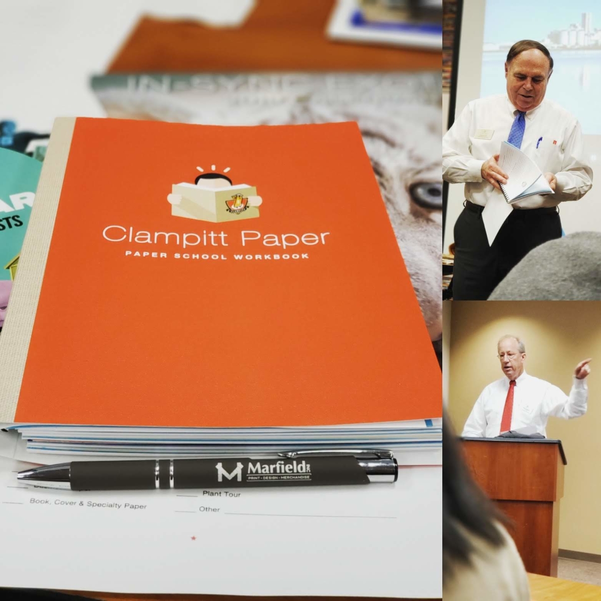 A Day At The Clampitt Paper School – Marfield, Inc.